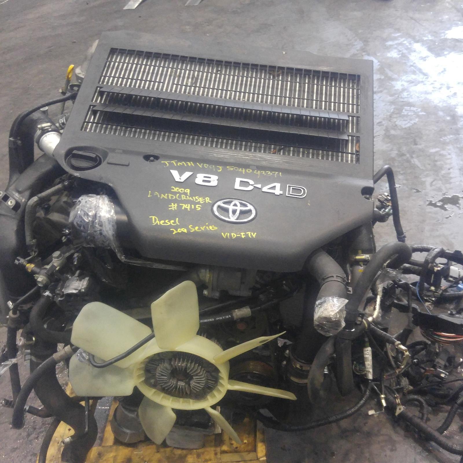 Toyota 1VD-FTV Twin Turbo Engine for Sale – Buy the V8 Diesel ...